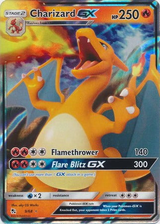 Charizard GX - 9/68 - Ultra Rare - galactic