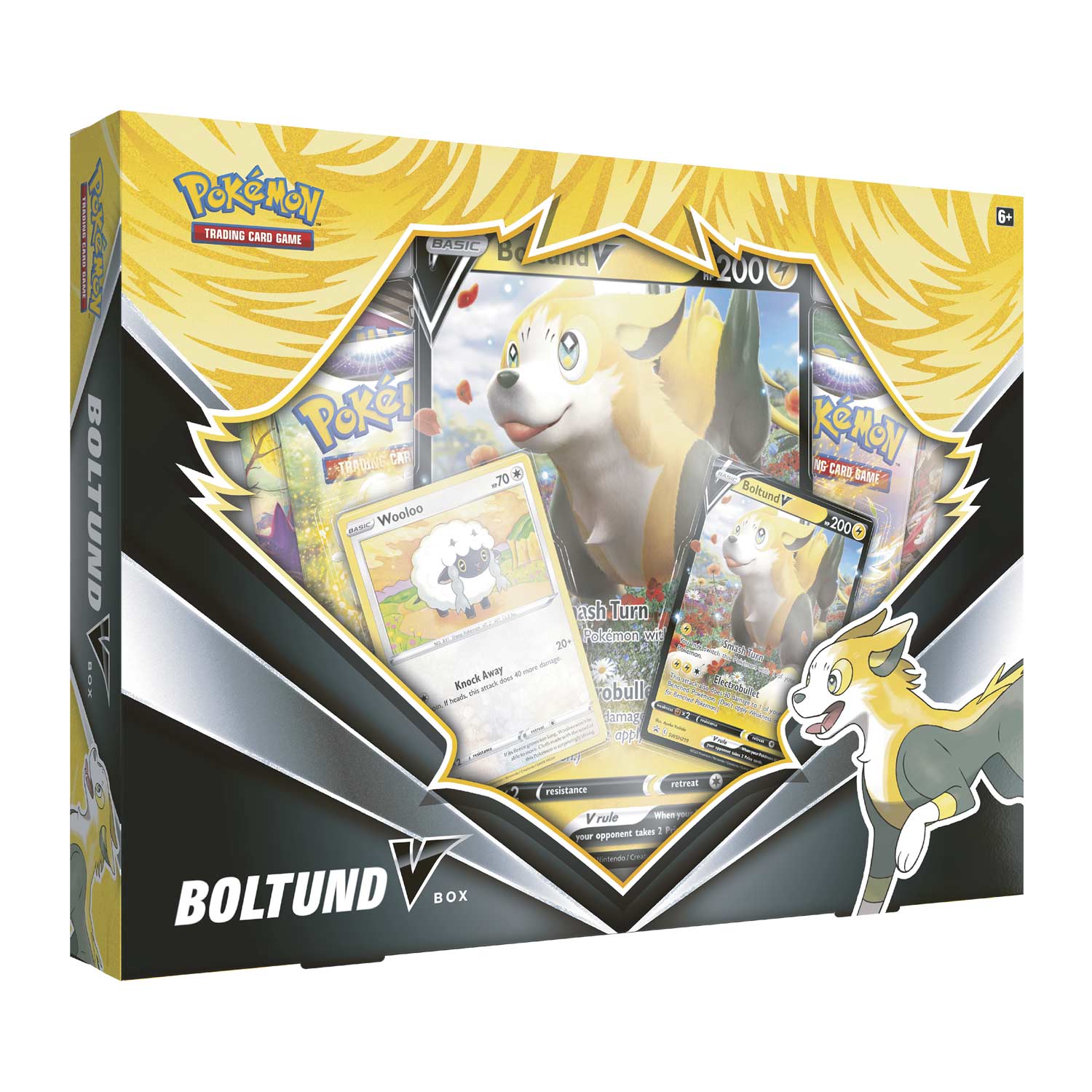 קלפי פוקימון בולטנד וי - Pokémon TCG: Boltund V Box - galactic