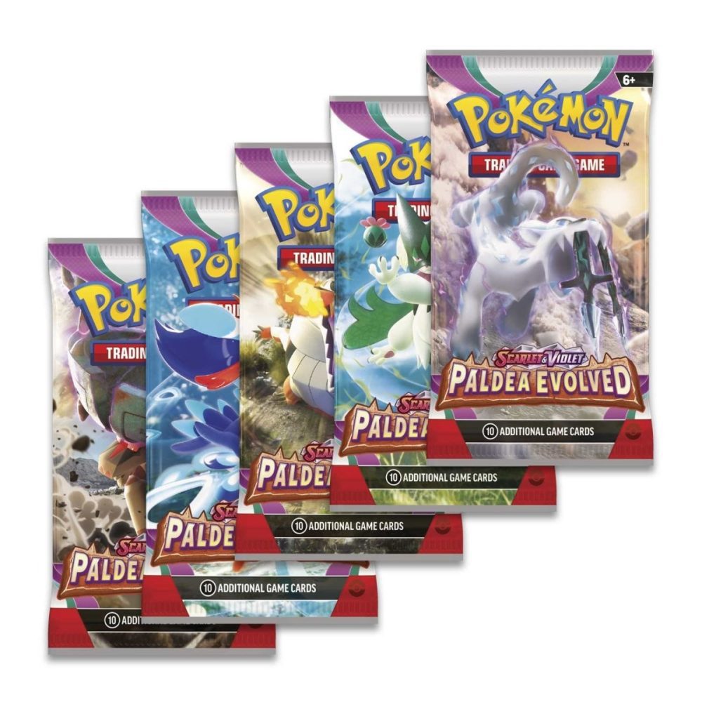 קלפי פוקימון - Pokémon TCG: Scarlet & Violet-Paldea Evolved Booster ...