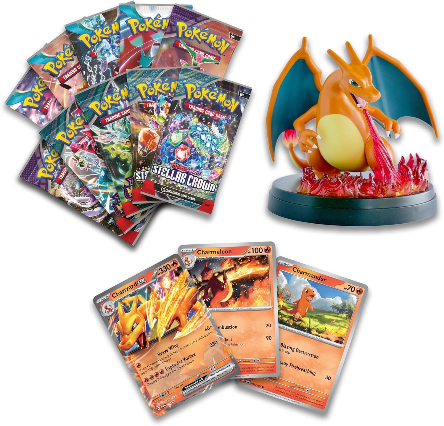 מארז פוקימון צ'אריזארד - Pokémon Charizard ex Super Premium Collection ...